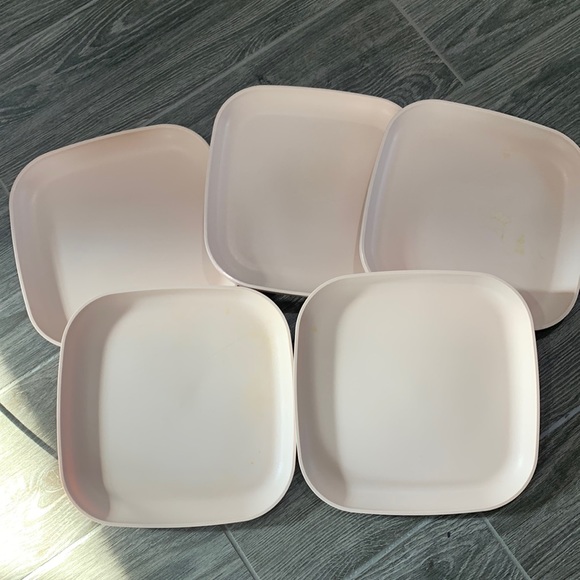 Tupperware | Kitchen | Tupperware Square Lunch Plates | Poshmark